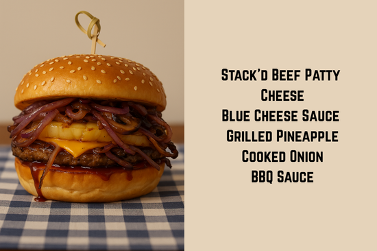 The Blue – Stack'd Burgers
